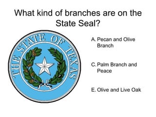 Texas symbols | PPT