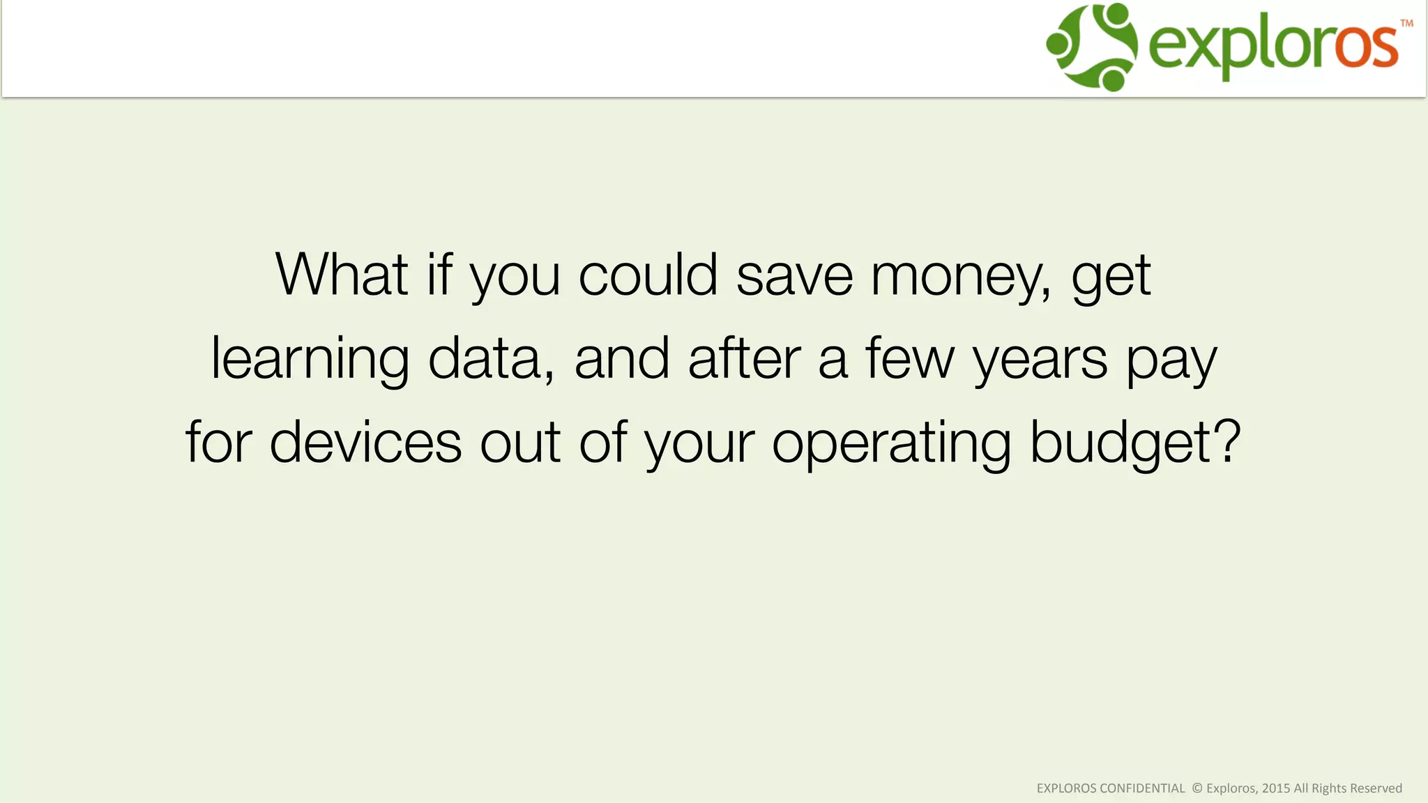 Exploros Instructional Platform | PPT