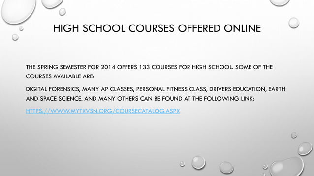 Texas virtual school network team 2 presentation | PPT