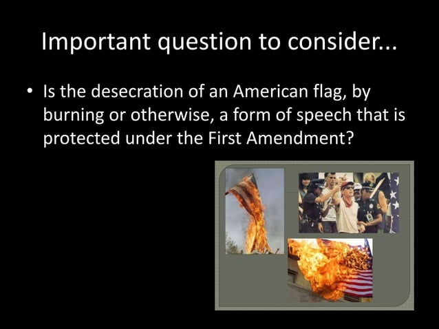 Texas vs Johnson | PPT