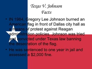 Texas v johnson power point | PPT