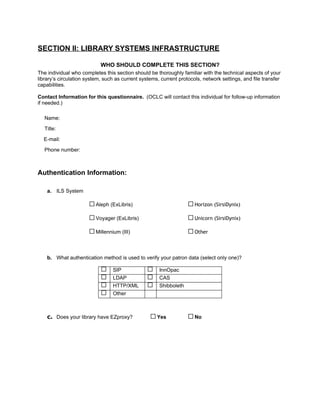 Texas wcn individual_library_questionnaire | DOC | Email | Internet