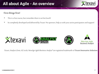 All about Agile, an Overview - Texavi Tech Bootcamp on How to be agile- Texavi AnalystZone by ...