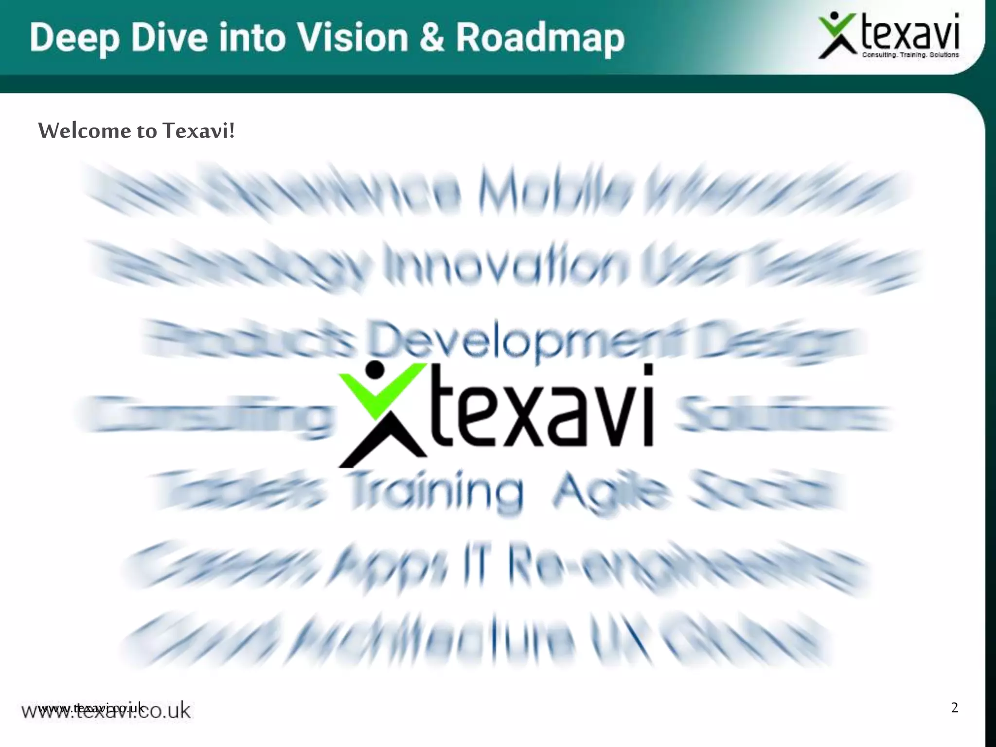 Deep Dive into Product Vision and Roadmap_Texavi Tech Bootcamp on How to be a Good BA ...