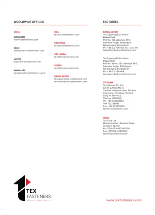 Tex Fasteners Company Profile | PDF