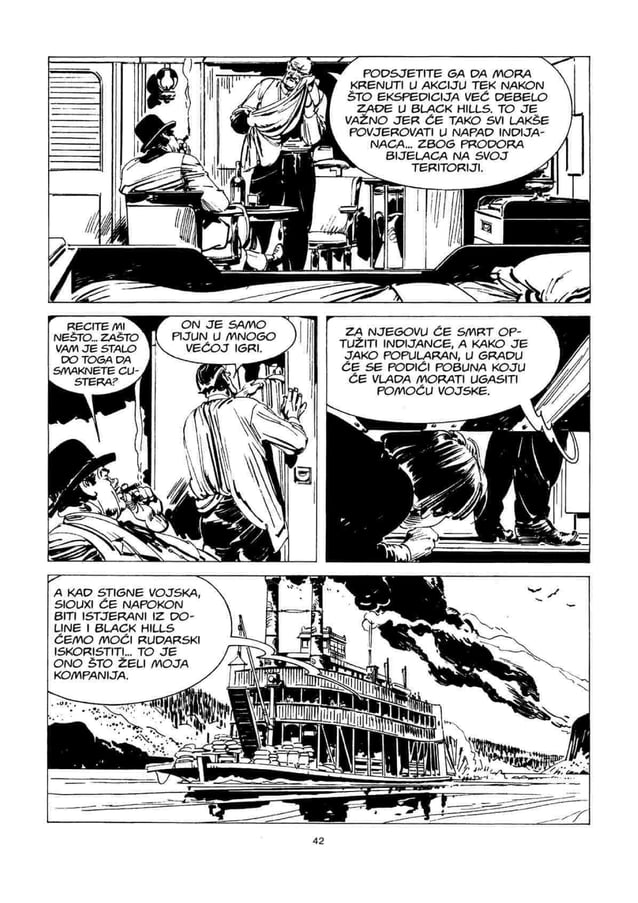 Tex l 122 - Urota protiv Custera | PDF