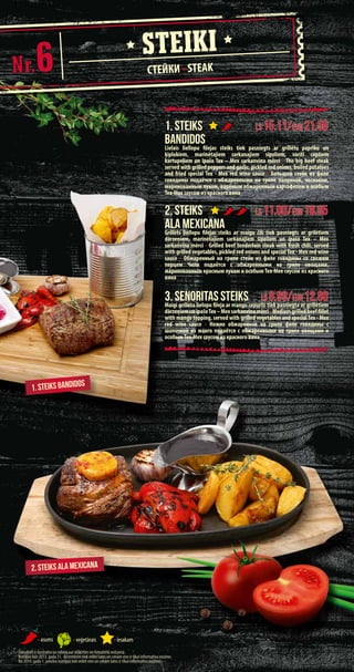 Tex mex menu | PDF
