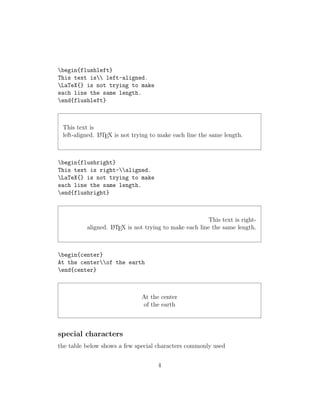 Latex Tutorial | PDF