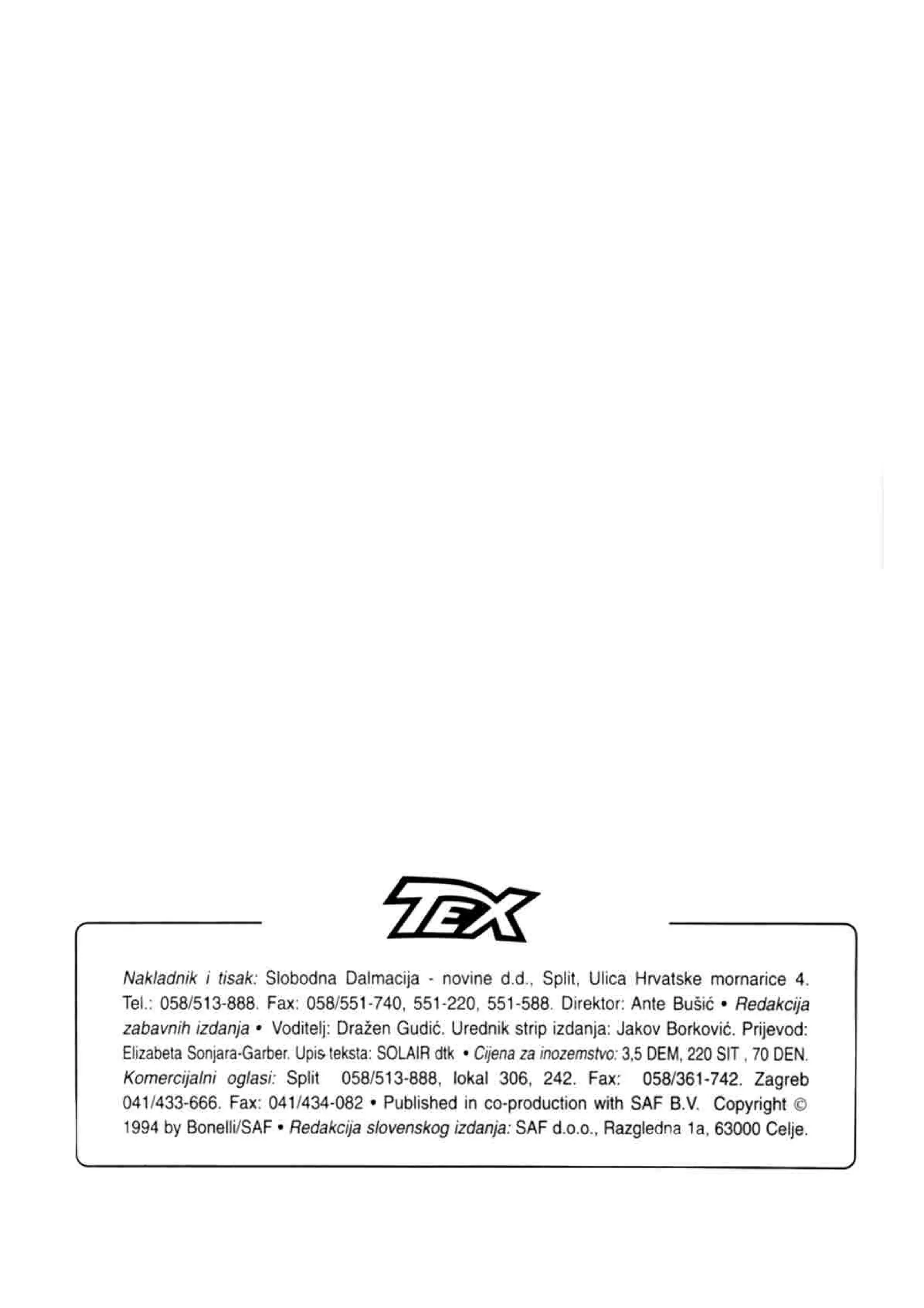 Tex sd 001 - Konjanici | PDF