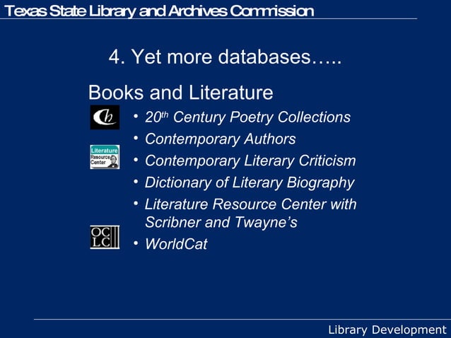 TexShare Databases Basic Reference Lesson 1 | PPT | Search | Internet