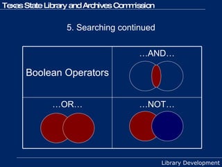 TexShare Databases Basic Reference Lesson 1 | PPT | Search | Internet