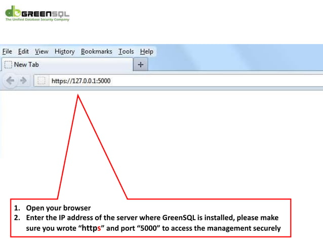 GreenSQL Activation Tutorial | PPT