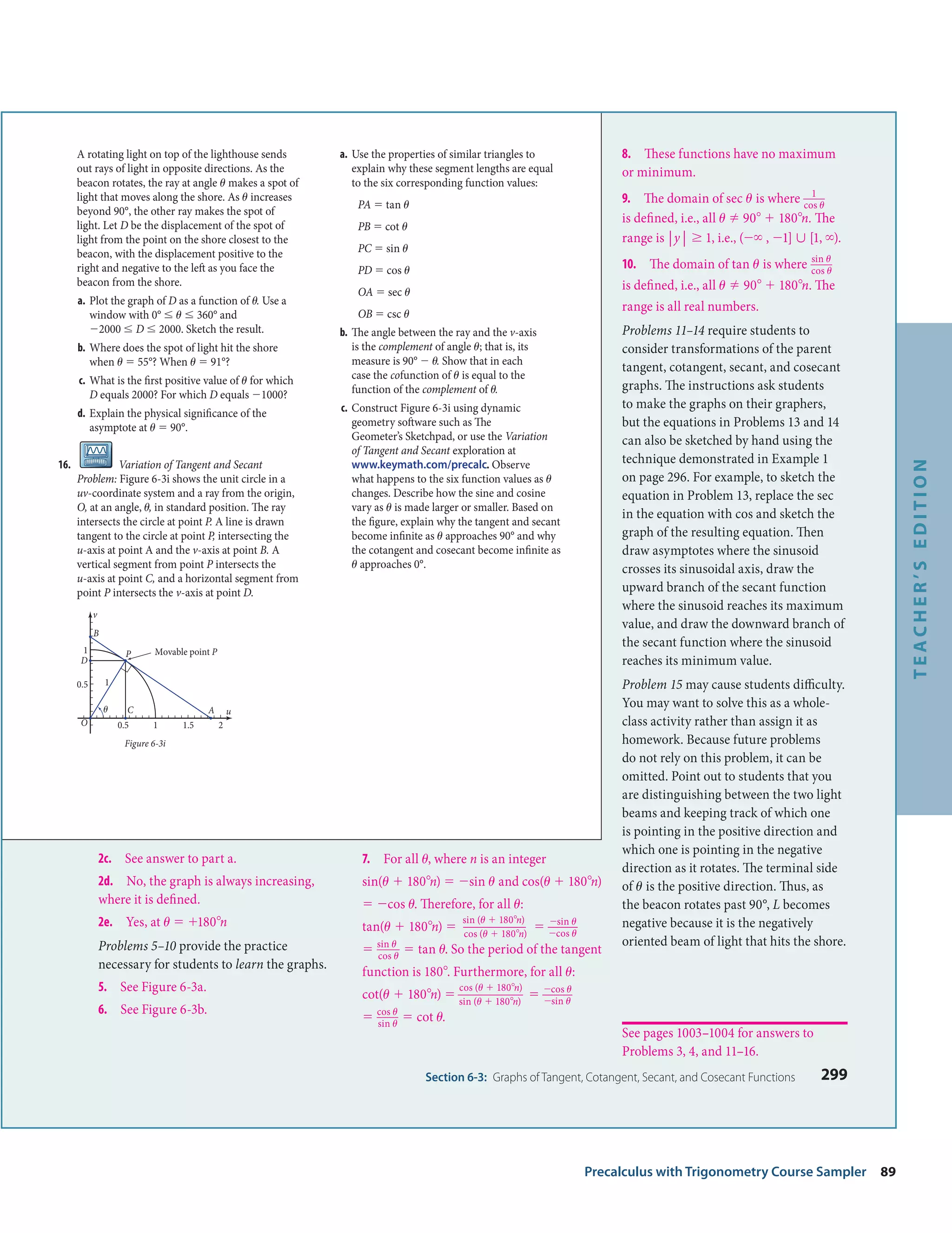 Applications of trigonometric functions | PDF
