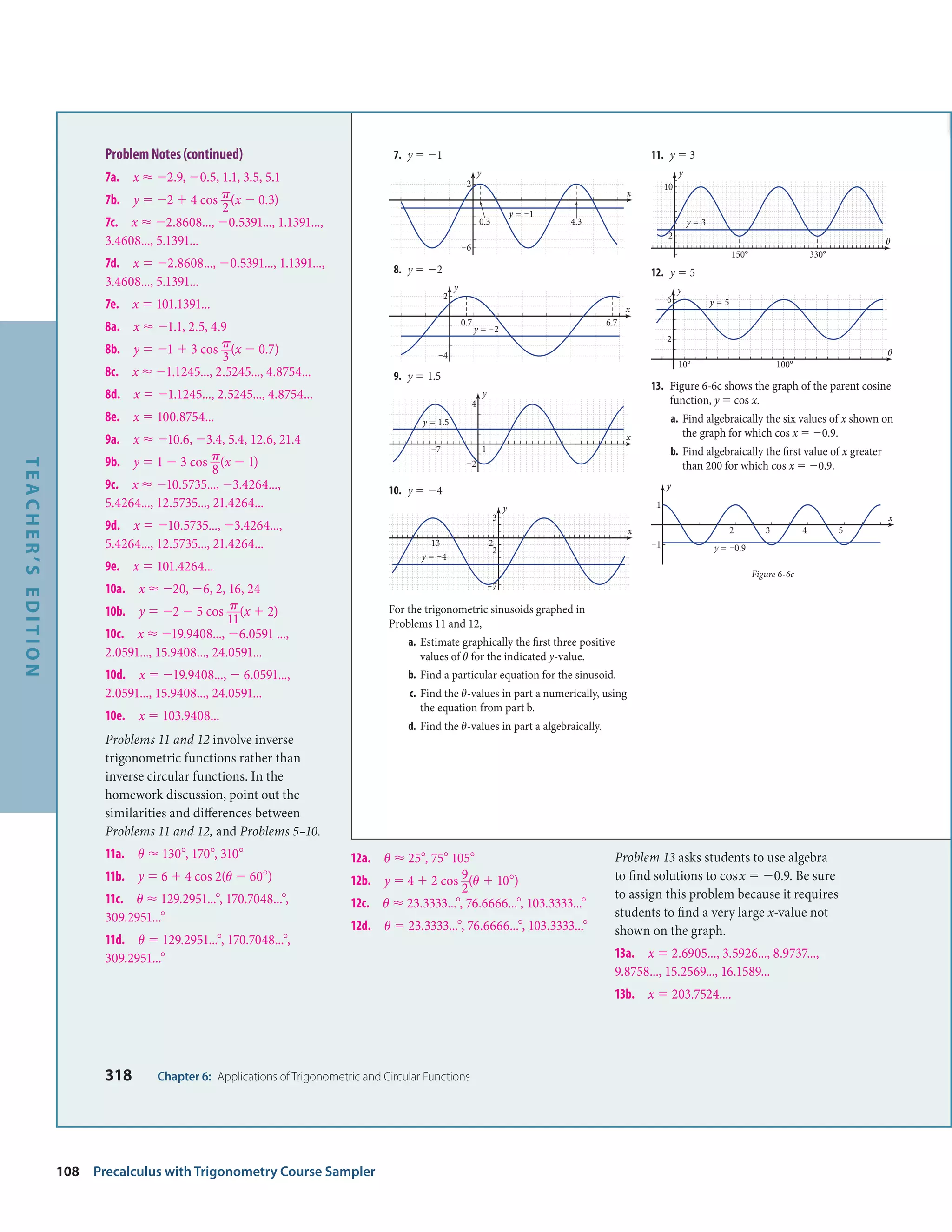 Applications of trigonometric functions | PDF