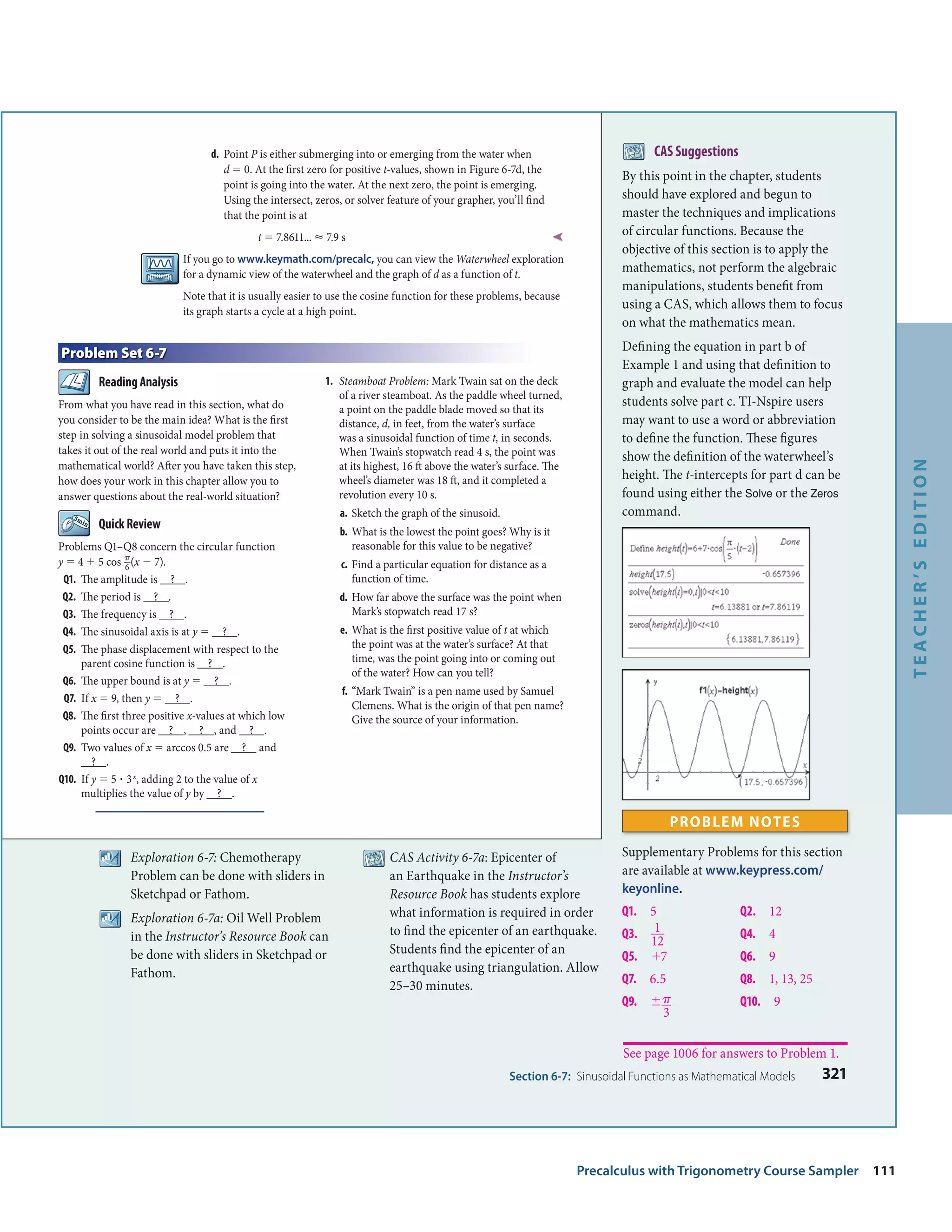 Applications of trigonometric functions | PDF
