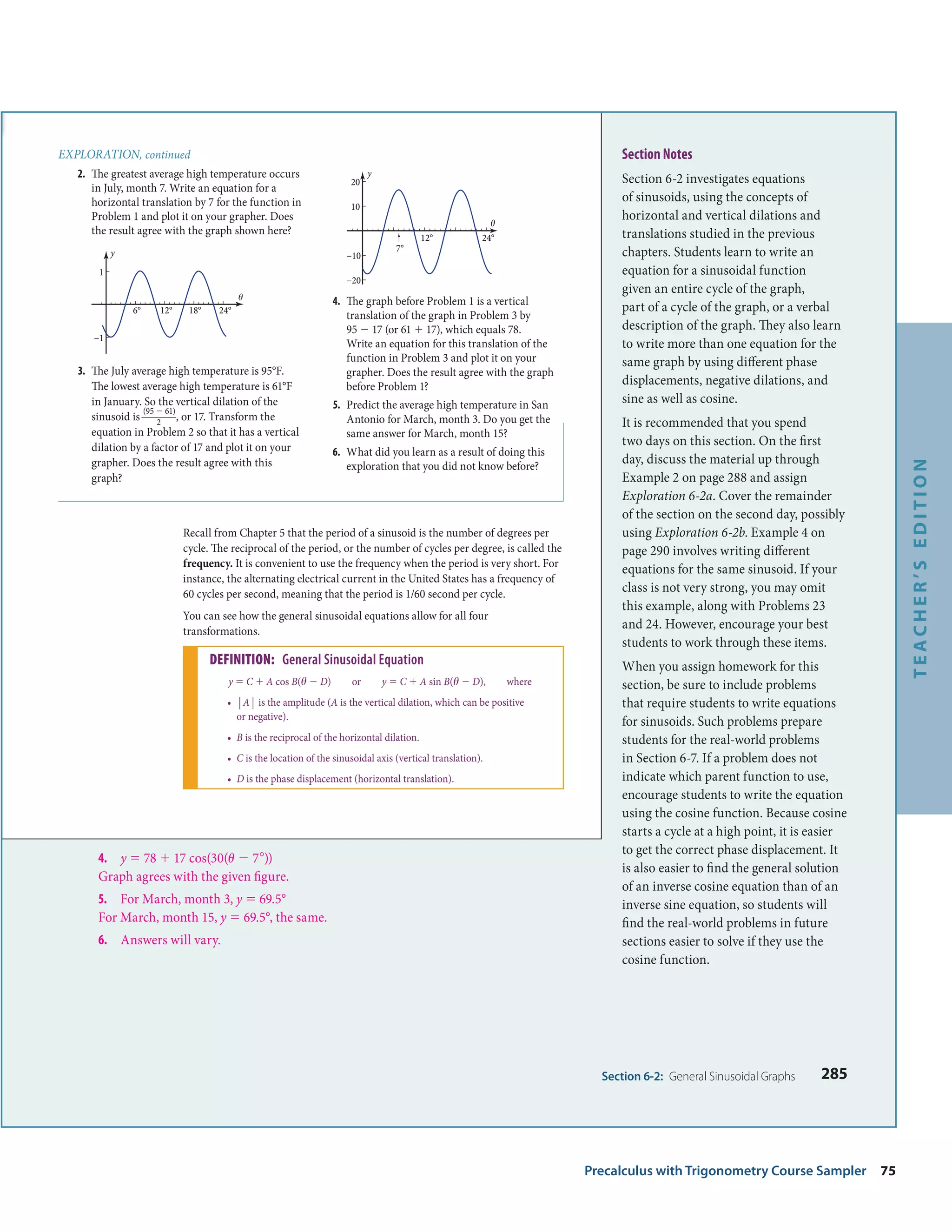 Applications Of Trigonometric Functions Pdf