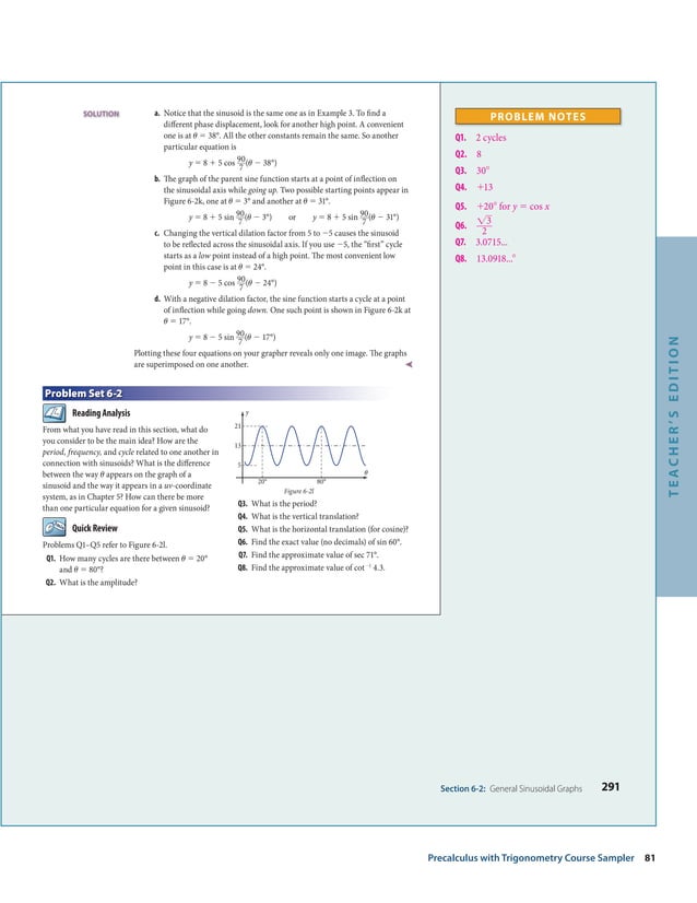 Applications Of Trigonometric Functions Pdf