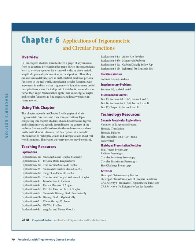 Applications of trigonometric functions | PDF