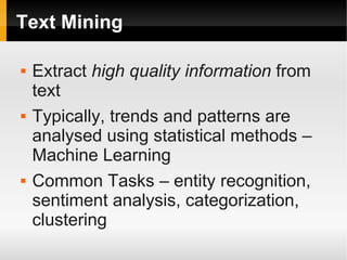 Text analysis using python | PPT