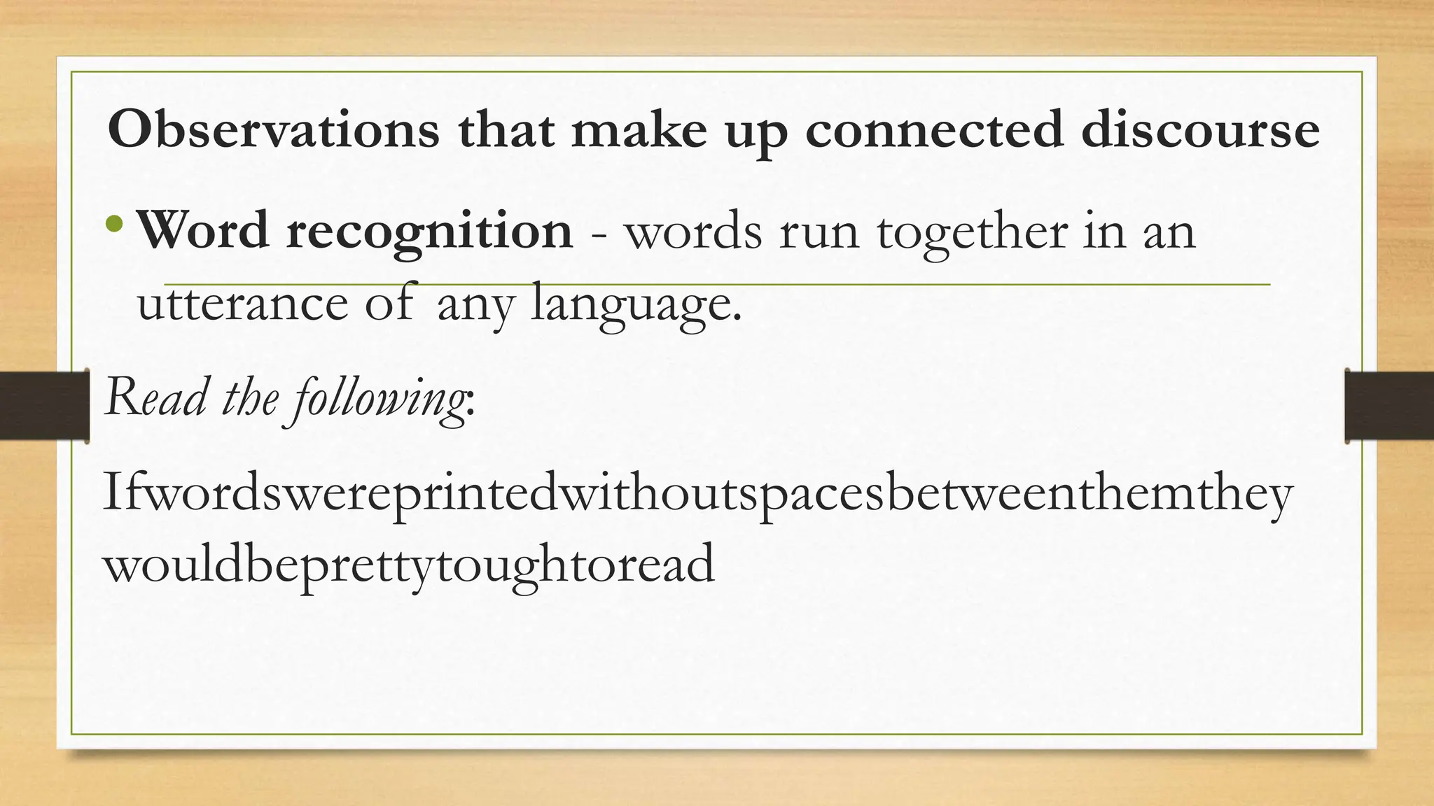 Text as Connected Discourse (HUMSS-11 SENIOR HIGH) | PPTX