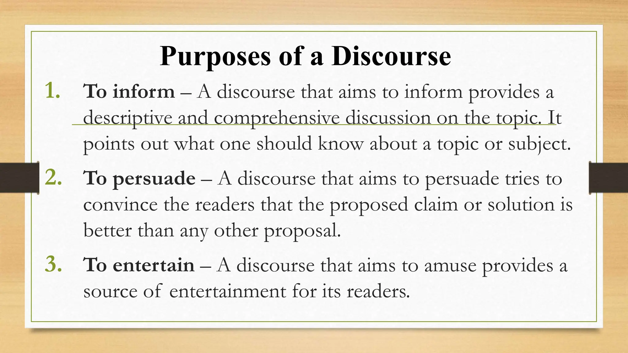 Text as Connected Discourse (HUMSS-11 SENIOR HIGH) | PPTX