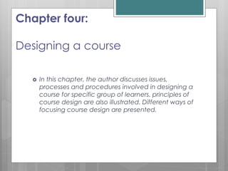 Text-based syllabus design | PPTX