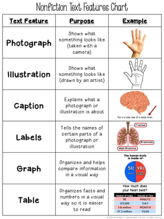 Text features-chart-freebie | PDF