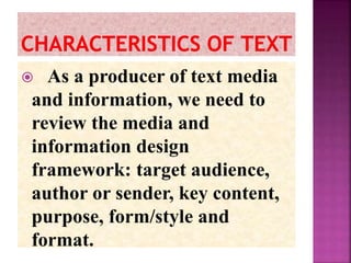 Text- Media-and -Information .pptx media literacy | PPTX