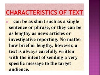 Text- Media-and -Information .pptx media literacy | PPTX | Desktop ...