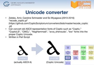 Digital Text Reuse Detection in Coptic Literature: A Progress Reporte | PDF
