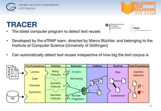 Digital Text Reuse Detection in Coptic Literature: A Progress Reporte | PDF