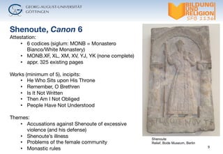 Digital Text Reuse Detection in Coptic Literature: A Progress Reporte | PDF