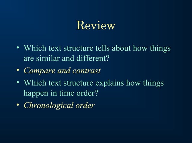 Text-structure-powerpoint | PPT