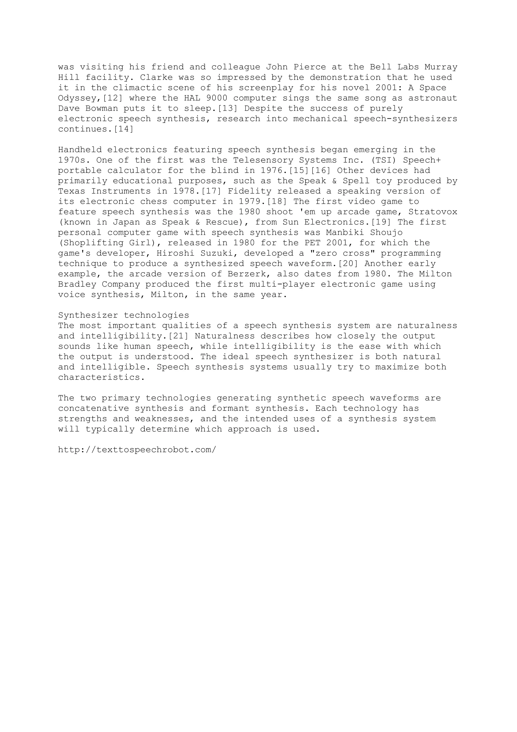 Text To Speech | PDF