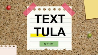 Text Tula (21st Century Literature) | PPTX