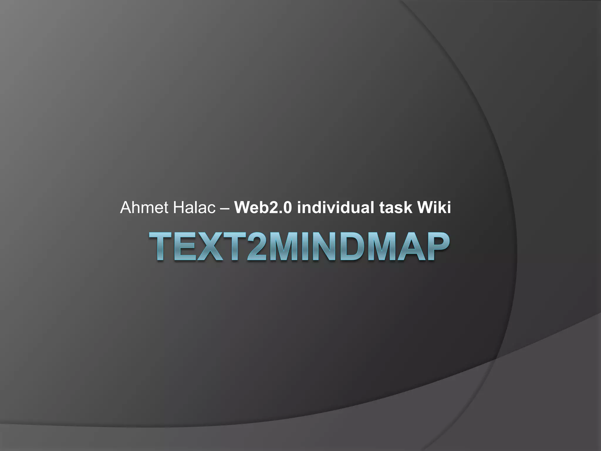Text2mindmap | PPT