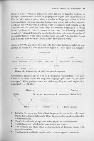 Words:Native and Borrowed | PDF