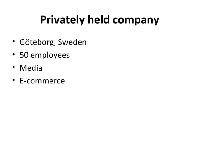 Textalk Presentation | PPT