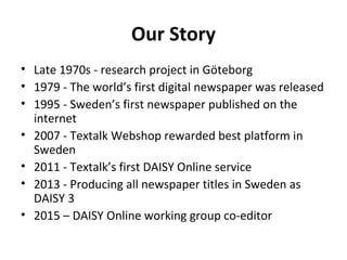 Textalk Presentation | PPT