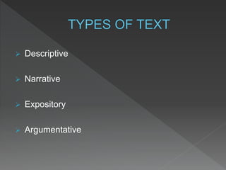 Text analysis | PPTX