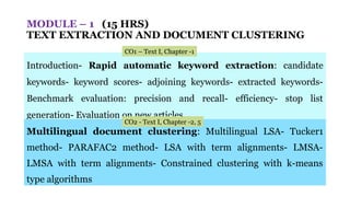 Comprehensive Text Analytics: Extraction, Clustering, Classification ...