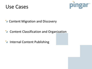 Pingar - The Future of Text Analytics | PPTX