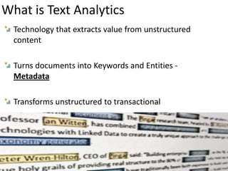 Pingar - The Future of Text Analytics | PPTX