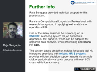 Text Analytics applied to HR | PPT