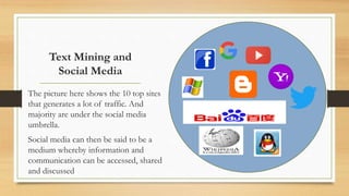 Text analytics in social media | PPTX