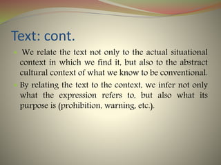 Text : Definition, Elaboration and Examples | PPT