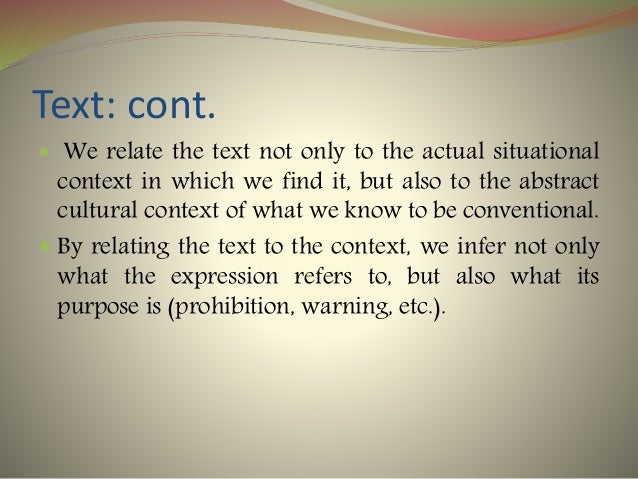 Text : Definition, Elaboration and Examples