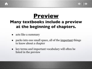 Text and graphic features | PPT