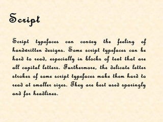 Text and typography | PPT