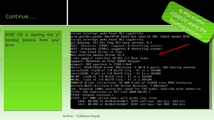 Text mode Linux Installation Part 01